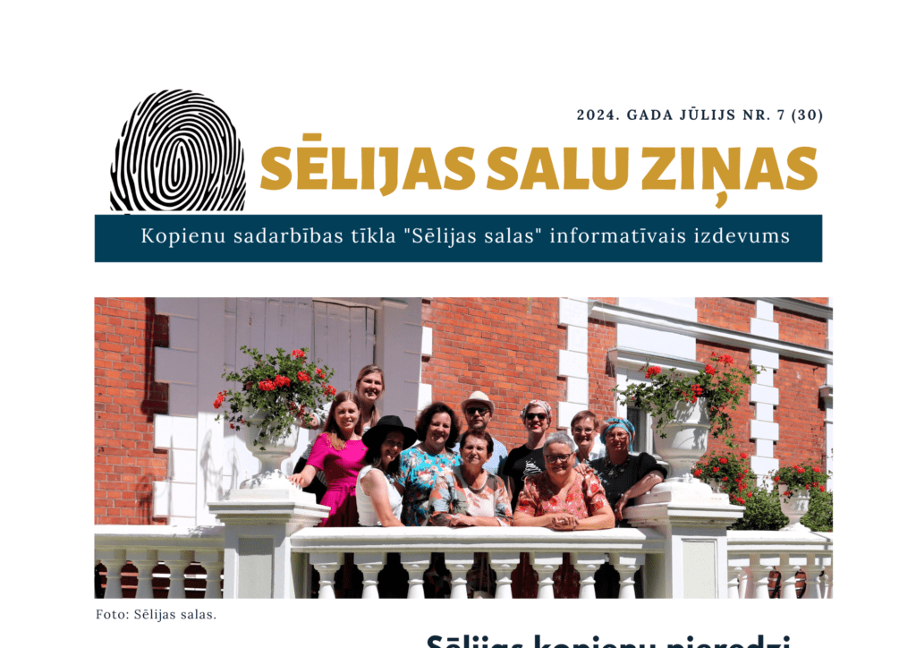 Lasāms informatīvā izdevuma "Sēlijas salu ziņas" jūlija numurs - Selija.com